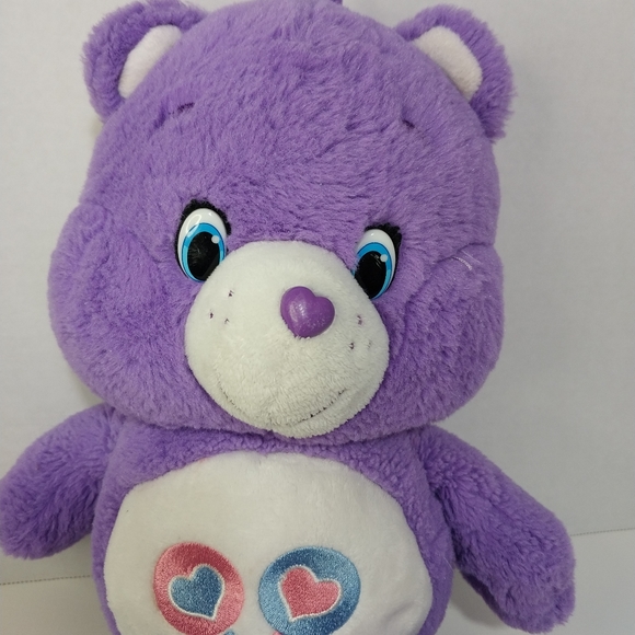 Just Play | Toys | Care Bears Share Bear Purple Bear Plush Stuffed Toy ...